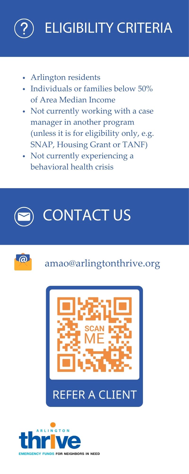 Community Navigator - Arlington Thrive